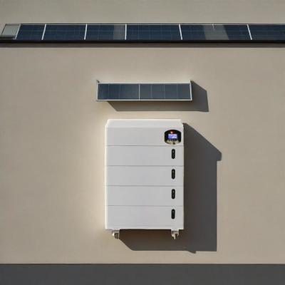 China Sistema de armazenamento de bateria solar empilhado 10KW com módulo LiFePO4 de 800Ah à venda