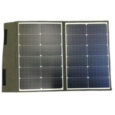 China 100W Lightweight 2-Fold Mono Solar Panel High Polymer Material for Camping and RV Use for Distributors Orders for sale