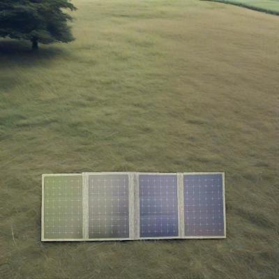 China Outdoor High Polymer Solar PV Panel 36W 4 Fold with Fast Charging USB & PD for Distributors and OEM Orders for sale