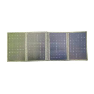 China High Polymer 4 Fold Mono Solar Panel Lightweight 36W with USB QC3.0 Type-C PD Output for sale