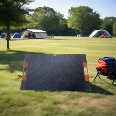 Chine Mono ETFE 2 panneau photovoltaïque solaire pliable imperméable à l'eau 100W avec 1,1m MC4 câble pour l'utilisation en gros et OEM à vendre