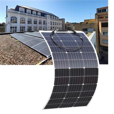 China ETFE Mono Flexible Solar Panel High Efficiency 215W For Boat RV Roof Installation for sale