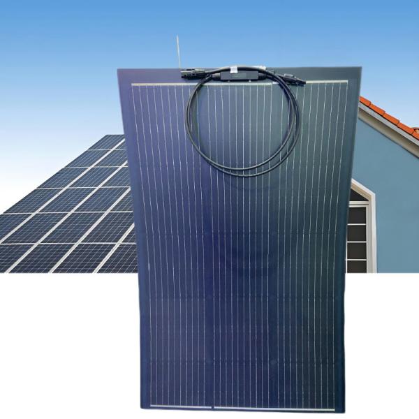 Quality Lightweight ETFE Mono Solar Panel Flexible High Efficiency 100W For RV Boat for sale
