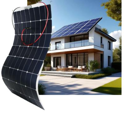 Китай Моно гибкая солнечная панель ETFE покрытая 430W для морской крыши RV Off Grid продается
