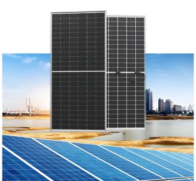 China Double Glazing TOPCon Solar Panel Glass On Glass Module 580W With 30 Year Life Span for sale