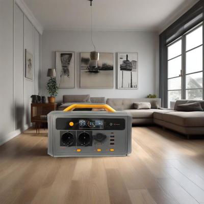 Cina Generatore di energia solare portatile da 600W con batteria LiFePO4 da 448Wh per campeggio in camper e situazioni di emergenza in vendita