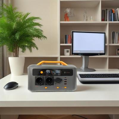 Cina Generatore di energia portatile da 448Wh 600W per backup off-grid / ricarica solare esterna in vendita