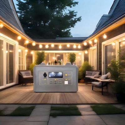 China High Capacity 2200W LiFePO4 Portable Power Station for Home and Outdoor for sale