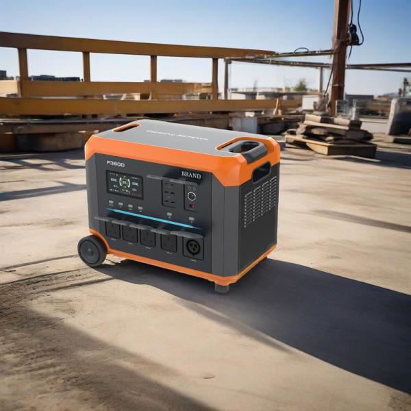 Quality 6000W Portable Solar Generator 21.5kWh Expandable With Split Phase Output for sale