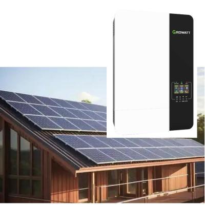 China Growatt SPF 5000 ES Off Grid Inverter 5kW 48V Single Phase MPPT 6000W Solar Input for sale