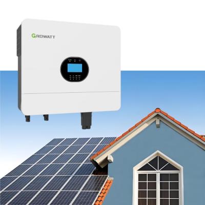 China Growatt SPF 6000 ES Plus Off Grid Solar Inverter 6kW Dual MPPT 8000W Input 48V Battery for sale