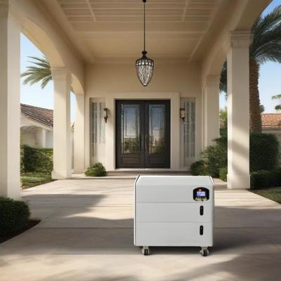 Cina Sistema di batterie solari domestiche di backup energetico All-in-One 10.24kWh con inverter da 5kW impilabile in vendita