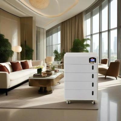 Cina Home Batteria impilabile Generatore di riserva solare 40.96kWh Con inverter integrato 5KW in vendita