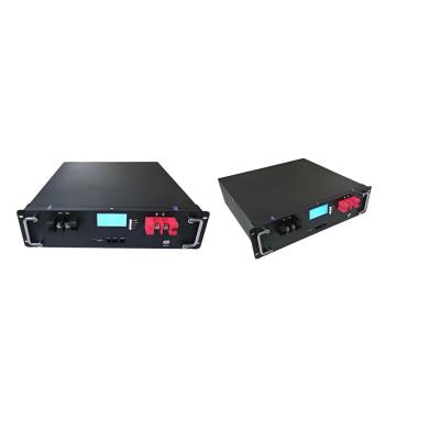 China Rack Mount Energy Storage Battery Module 5.12kWh LiFePO4 LFP4 51.2V100Ah Cabinet Type for sale