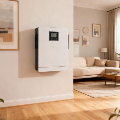 China High Capacity 51.2V 100Ah Wall-Mounted LiFePO4 Battery for Solar Energy Power Systems for sale