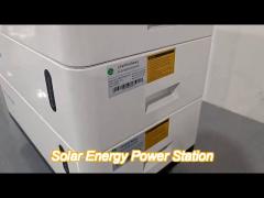 Sistemi di accumulo di energia residenziale 5kw AC Out 15,36kWh Batterie con WIFI