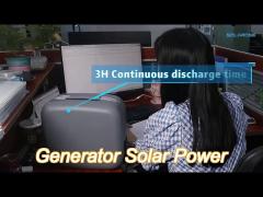 300w portable solar generator power station 1000wh lifepo4 battery for distributors and oem orders