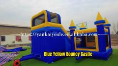 Blue Yellow Bouncy Castle