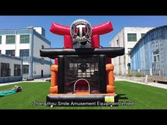 Martial Arts Dojo Commercial Bounce House for Rental