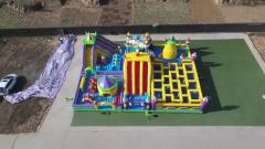 Giant Inflatable Obstacle Course Commercial Playground