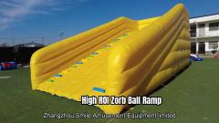 Commercial Inflatable Zorb Ball Ramp for Rental Business
