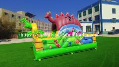 Dinosaur Inflatable Bouncer Combo Jumping Castle with Slide