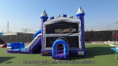 Premium Marble Inflatable Bouncer Slide Combo for Rentals