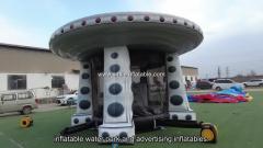 Commercial UFO Inflatable Bouncer Slide Combo for Events