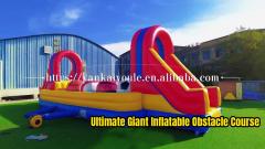 Giant Inflatable Jumping Ball Obstacle Course