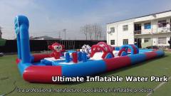 Commercial Inflatable Water Park Obstacle Course Rental