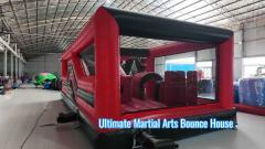 Martial Arts Inflatable Obstacle Bounce House for Kids