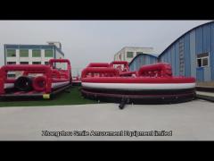 Mega Commercial Inflatable 5K Obstacle Course Rental