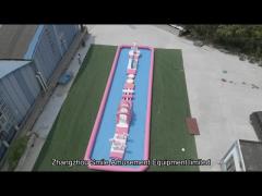 Commercial Unicorn Inflatable Water Obstacle Course