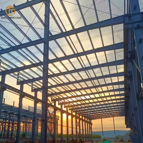 Quality Customizable Prefabricated Steel Warehouse - Metal Structure Building with Industrial-grade Steel Frame for sale