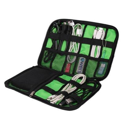 China Data Cable Practical Earphone Wire Storage Bag Power Line Organizer USB Flash Disk Case for sale