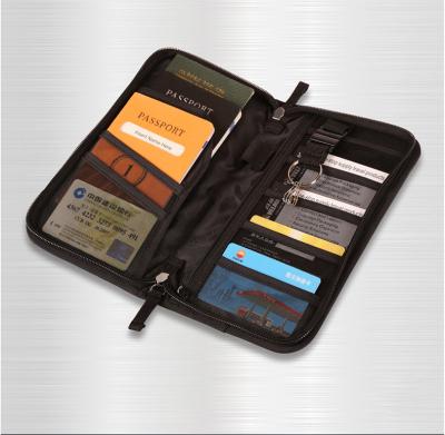 China High quality Nylon travel passport holder/card wallet/credit card holder for sale