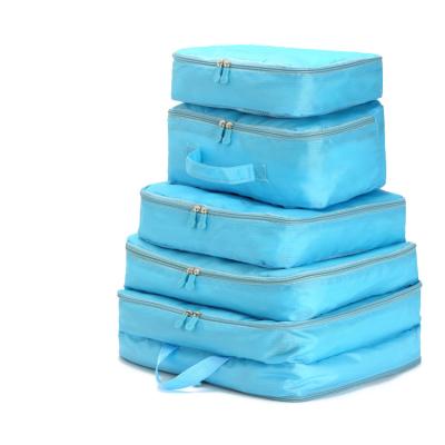 China 5pcs/set Traveling Packing Cubes Clothes Underwear Organizer Storage Bag in Bag for sale