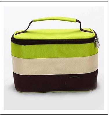 China Stripe Soft Cooler Picnic Lunch Bag Freezer Tote promotional bag gift for sale