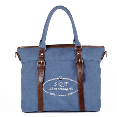 China Shoulder Tote bag carrier Canvas bag Handbag satchel shopper Traveling Shopping Diaper bag for sale