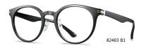 China Plastic Flexible Glasses Frames Men Women Myopia Round Eye Frames for sale