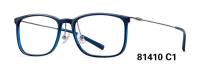 China Square Optical Plastic Eyeglass Frames Metal Temple For Men for sale