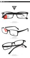 China Heat Resistant Super Light Eyeglass Frames , Lightweight Optical Frames 16MM Bridge for sale