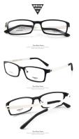 China Heat Resistant Super Light Eyeglass Frames , Lightweight Optical Frames 16MM Bridge for sale
