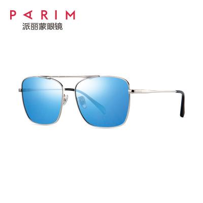 Cina Lente verde blu di TAC del nero degli occhiali da sole polarizzata struttura del metallo degli uomini delle donne unisex in vendita