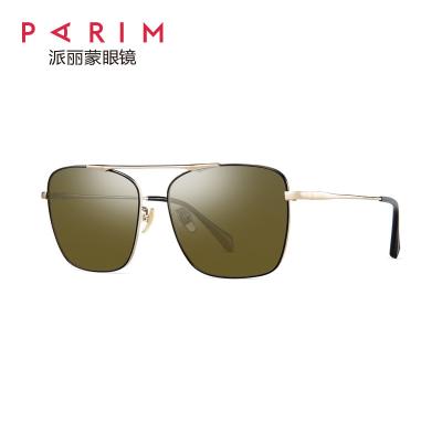 Cina Lente verde blu di TAC del nero degli occhiali da sole polarizzata struttura del metallo degli uomini delle donne unisex in vendita