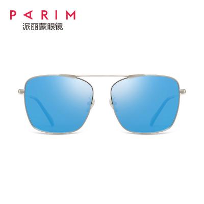 Cina Lente verde blu di TAC del nero degli occhiali da sole polarizzata struttura del metallo degli uomini delle donne unisex in vendita