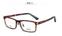 China Plastic Ultra Light Eyeglass Frames With Multiple Color Casual Design for sale