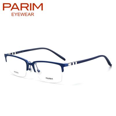 China Light Half Frame Eyeglasses Optical Frames With Black / Blue / Brown Frame for sale