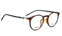 China Classical Big Round Eye Plastic Eyeglass Frames , Designer Eyeglass Frames for sale