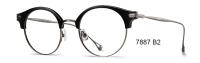 China Fashionable Half Round Eye Frames , Plastic Ultralight Glasses Frames for sale